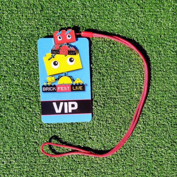 Lego | Accessories | Lego Vip Brick Fest Live Logo Exclusive Admission ...